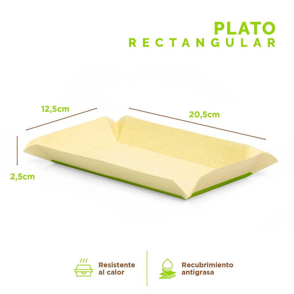 Plato Rectangular - Doeco