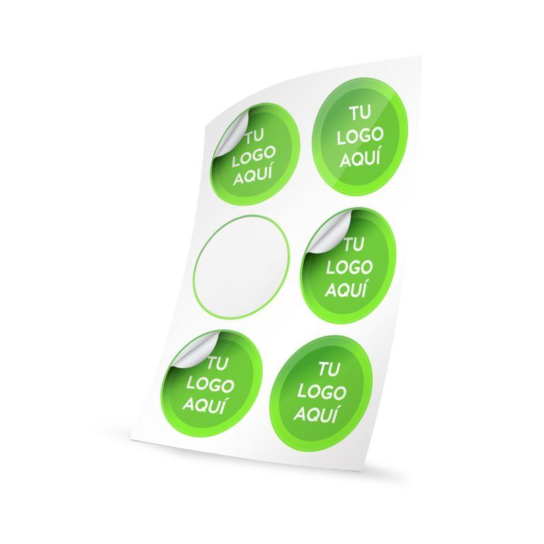 Sticker Redondo - Doeco