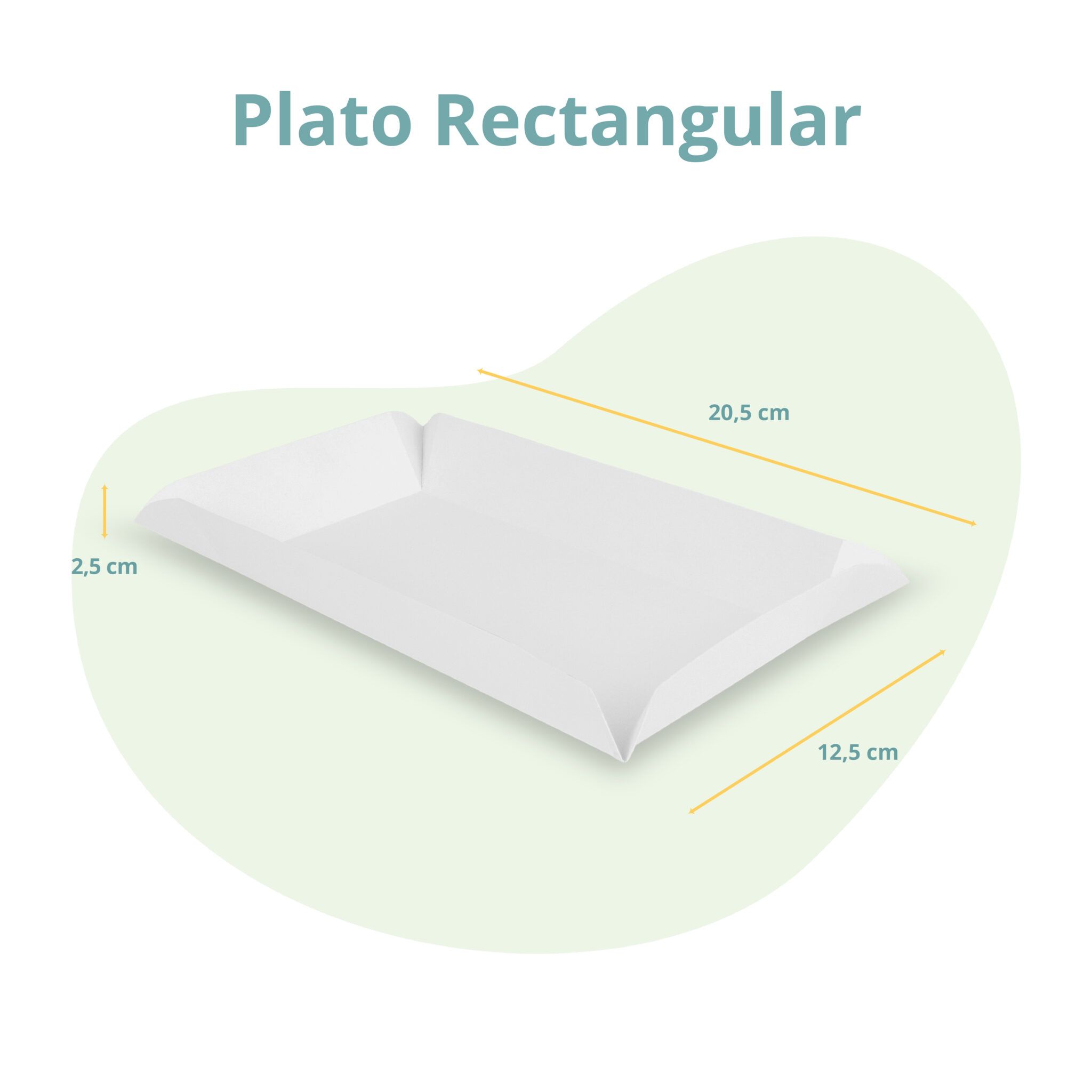 Plato Rectangular - Doeco