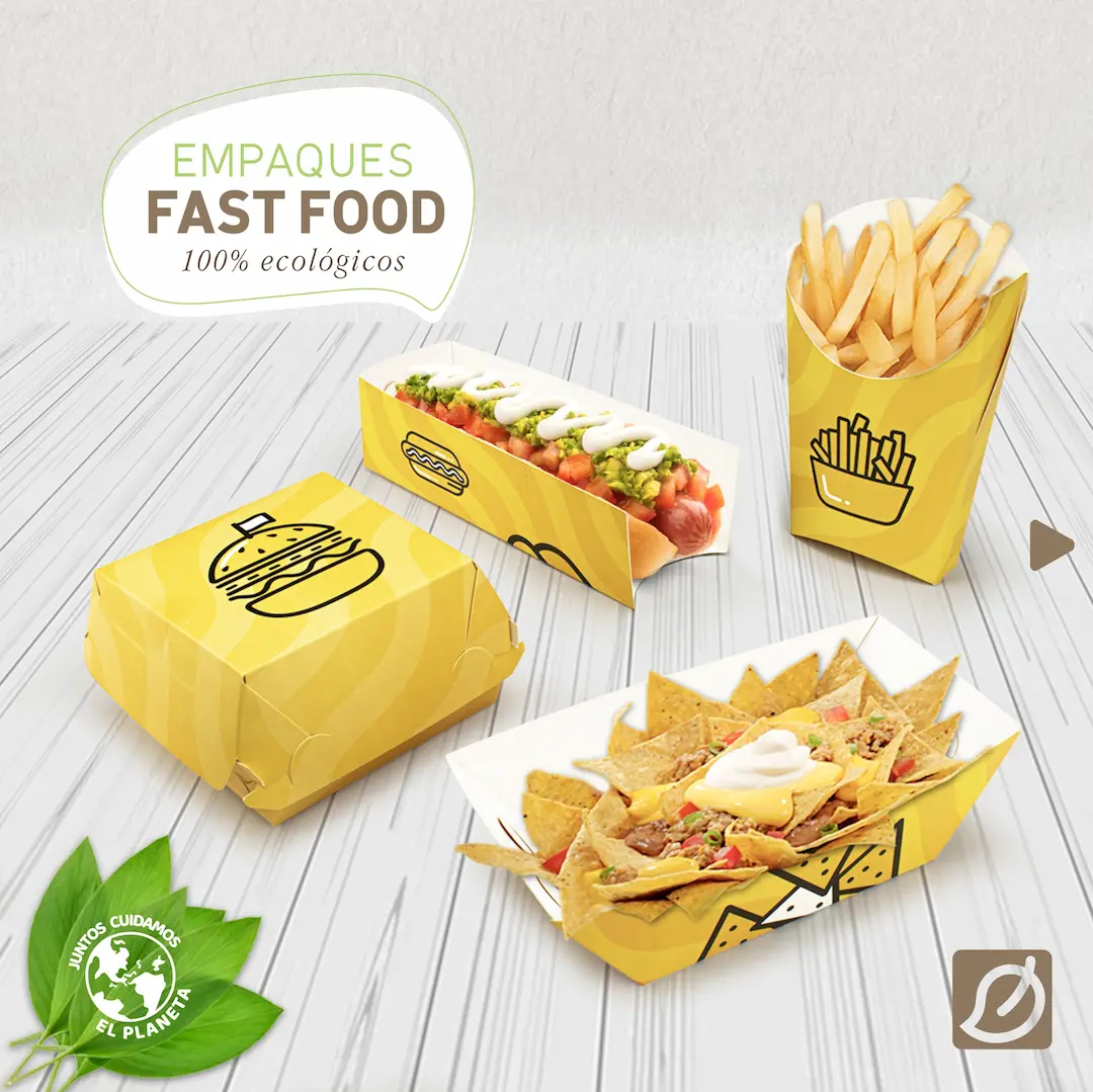 Mejores Empaques Ecológicos para Hot Dogs y Comida Rápida